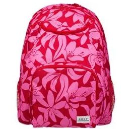 Tagesrucksack Roxy "Shadow Swell Printed", Damen, tomato klaeido, Polyester, Rucksäcke
