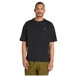 T-Shirt Timberland "DUNSTAN RIVER Short Sleeve Tee", Herren, Gr. 3XL, schwarz, Obermaterial: 100% Baumwolle, Rundhals, Shirts