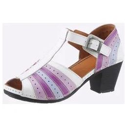Sandalette Gemini, Damen, Gr. 42, weiß, Glattleder, sportlich, Schuhe