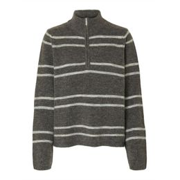 Selected Pullover 'SLFLULU' Damen Gr&ouml;&szlig;e S dunkelgrau / graumeliert