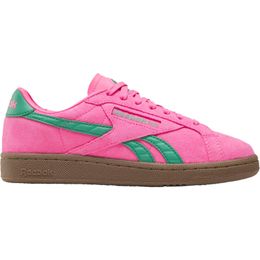 Reebok Club C Grounds Sneaker Damen - rosa - Gr. 39 - Suedeleder/Lederimitat