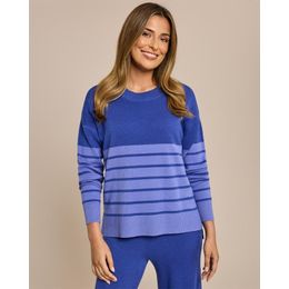 Strickpullover mit Streifendetail