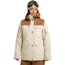 Snowboardjacke DC Shoes "Liberate", Damen, Gr. M, oatmeal, 55% Polyester, 45% Polyester, Jacken