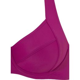 Lascana Damen B&uuml;gel-Bikini, fuchsia, Gr&ouml;&szlig;e 36F