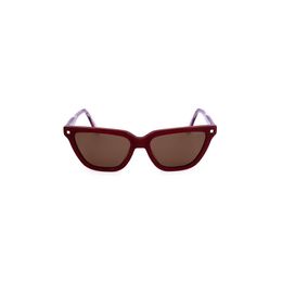 Polaroid Damen-Sonnenbrille in Rot/ Lila/ Braun - 70% | Größe 55 | Damen-brillen