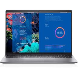 Dell Vostro 16 5635 16" Ryzen 5 2 GHz - SSD 256 GB - 8GB QWERTY - Englisch