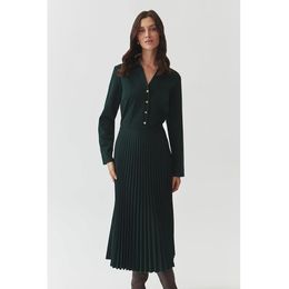 TATUUM Kleid in Dunkelgrün - 56% | Größe 36 | Damen-kleider