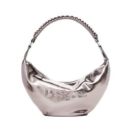 Desigual Handtasche 'Half Logo Zonte' Damen Größe One Size silber