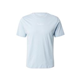 Pepe Jeans T-Shirt 'DEROK' Herren Größe XL hellblau / weiß
