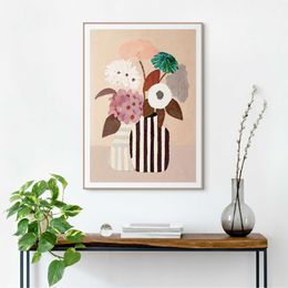 Bild mit Rahmen Reinders "Natural Setting", braun (farbe bild(er): braun), B:50cm H:70cm T:2,2cm, Holzwerkstoff, Bilder