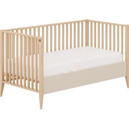 Umbauseiten Paidi "MILA & BEN Steiff by Paidi, Umbau vom Babybett zum Juniorbett", beige (cashmere, beige), B:139cm H:18cm T:2cm, Spanplatte, Umbauseiten, Erweiterungs-Set Kinderbett 70x140cm in Beige