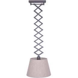 Näve NÄVE Pendelleuchte "ADRIENNE", braun (braun, natur), 1, 1 Stk., Leuchten, Hängeleuchte, Hängelampe