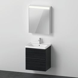 Duravit D-Neo Schrank mit Waschtisch, mit Spiegelschrank, DE0145L16160000,