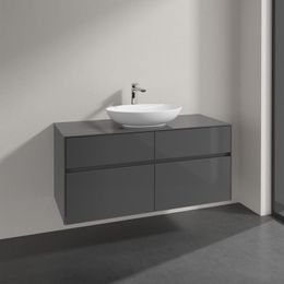 Villeroy & Boch Villeroy & Boch Loop & Friends Schrank mit Waschtisch, 4 Auszüge, 4A470001+A95700DH,