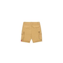 Shorts Alpha Industries "Crew Short", Herren, Gr. 29, Normalgrößen, beige (sand), Obermaterial: 98% Baumwolle, 2% Elastan; Futter: 100% Baumwolle, Hosen