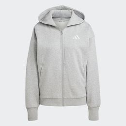 adidas Sportswear Sportsweatjacke 'ALL SZN' Damen Größe L graumeliert