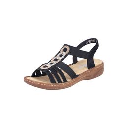 Rieker Sandals female Black size 40