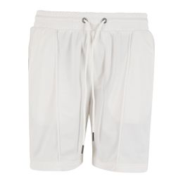 Shorts Urban Classics "Urban Classics Tennis Core Shorts", Herren, Gr. M, US-Größen, weiß (sanftes weiß), 100% Polyester, normal, Hosen