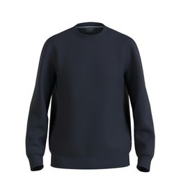 Sweatshirt OLYMP, Herren, Gr. M, marine, Sweatware, Obermaterial: 100% Baumwolle, regular fit normal, Rundhals, Rippbündchen, Sweatshirts, unifarben, Basic, Rundhals, regular fit