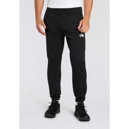 Funktionshose The North Face "M REAXION 2.0 JOGGER", Herren, Gr. S, N-Gr, schwarz (tnf schwarz heather), Obermaterial: 100% Polyester, Hosen