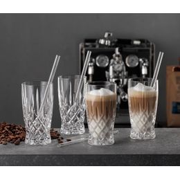 4 Nachtmann Latte Macchiato Gl&auml;ser &raquo;Noblesse&laquo; - transparent