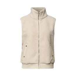 Street One Teddyweste - Damen - Gr. 40 - beige