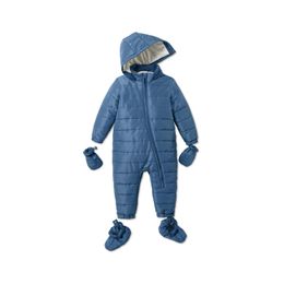 Tchibo - Baby-Winteroverall - Newborn - Gr. 50/56 - wei&szlig;