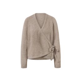 Tchibo - Lounge-Jacke aus Strick - Damen - Gr. M - beige