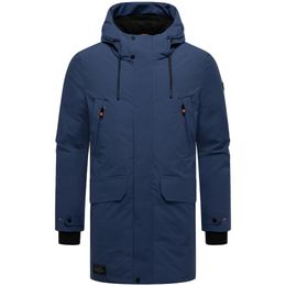 STONE HARBOUR Wintermantel 'Kitraan XX' Herren Größe M navy