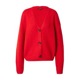 comma, COMMA Strickjacke Damen Gr&ouml;&szlig;e L rot
