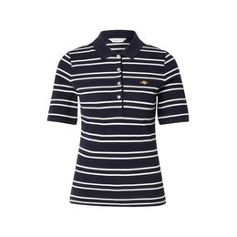 Gant Poloshirt Damen Gr&ouml;&szlig;e S dunkelblau / wei&szlig;