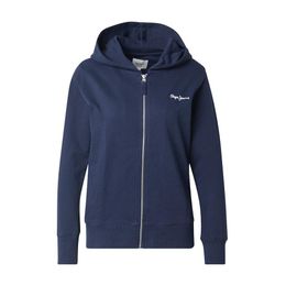 Pepe Jeans Zip-Up Hoodie 'EDNY RO' female Blue size M