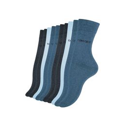 Cotton Prime Socken Damen Gr&ouml;&szlig;e 39/42 rauchblau / pastellblau / dunkelgrau