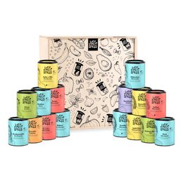 Just Spices Bestseller Gewürzbox (16er) - Gewürzmischungen | 100% natürliche Zutaten | Gewürzsets | Geschenkideen