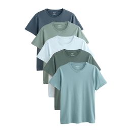next T-Shirt Herren Gr&ouml;&szlig;e XL navy / himmelblau / hellblau / pastellgr&uuml;n / dunkelgr&uuml;n