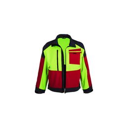 WATEX Softshelljacke ForestJack Red,Gr.M,rot/anthrazit/gelb (8-6330WX/M)