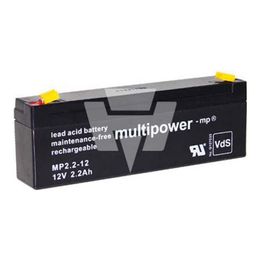 Hückmann Hückmann Multipower Blei-Akku MP2, 2-12 Pb12V/2, 2Ah 301074)