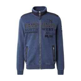 CAMP DAVID Sweatjacke Herren Gr&ouml;&szlig;e S navy / schwarz