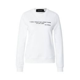K by KARL LAGERFELD Karl Lagerfeld Sweatshirt female White size XL
