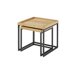 Möbel Kraft Beistelltisch 2er Set holzfarben » Möbel Kraft