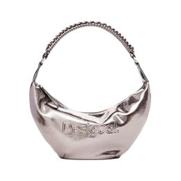 Desigual Handtasche 'Half Logo Zonte' Damen Gr&ouml;&szlig;e One Size silber