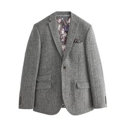 next Sakko Herren Gr&ouml;&szlig;e 40 grau / schwarz