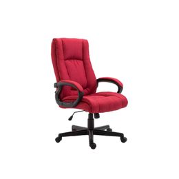 CLP Bürostuhl ergonomisch mit Rollen und Höhenverstellung, Chefsessel höhenverstellbar und Wippfunktion, rückenschonend, Drehstuhl Sparta