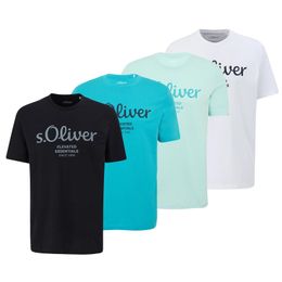 s.Oliver Logo T-Shirt Herren T-Shirt