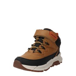 Geox Stiefel 'Flexyper Plus' Jungen Gr&ouml;&szlig;e 36 umbra / schwarz