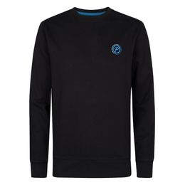 PETROL INDUSTRIES Sweatshirt Herren Gr&ouml;&szlig;e L aqua / schwarz / wei&szlig;