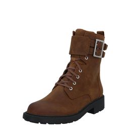 Clarks Schn&uuml;rstiefelette 'Orinoco' Damen Gr&ouml;&szlig;e 41.5 braun Winterschuhe