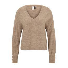 Vero Moda Petite Pullover 'VMLEFILE' Damen Gr&ouml;&szlig;e L beigemeliert