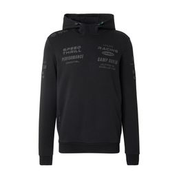 CAMP DAVID Sweatshirt Herren Gr&ouml;&szlig;e L grau / schwarz