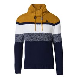 Koroshi Pullover Herren Gr&ouml;&szlig;e L navy / blaumeliert / pueblo / wei&szlig;